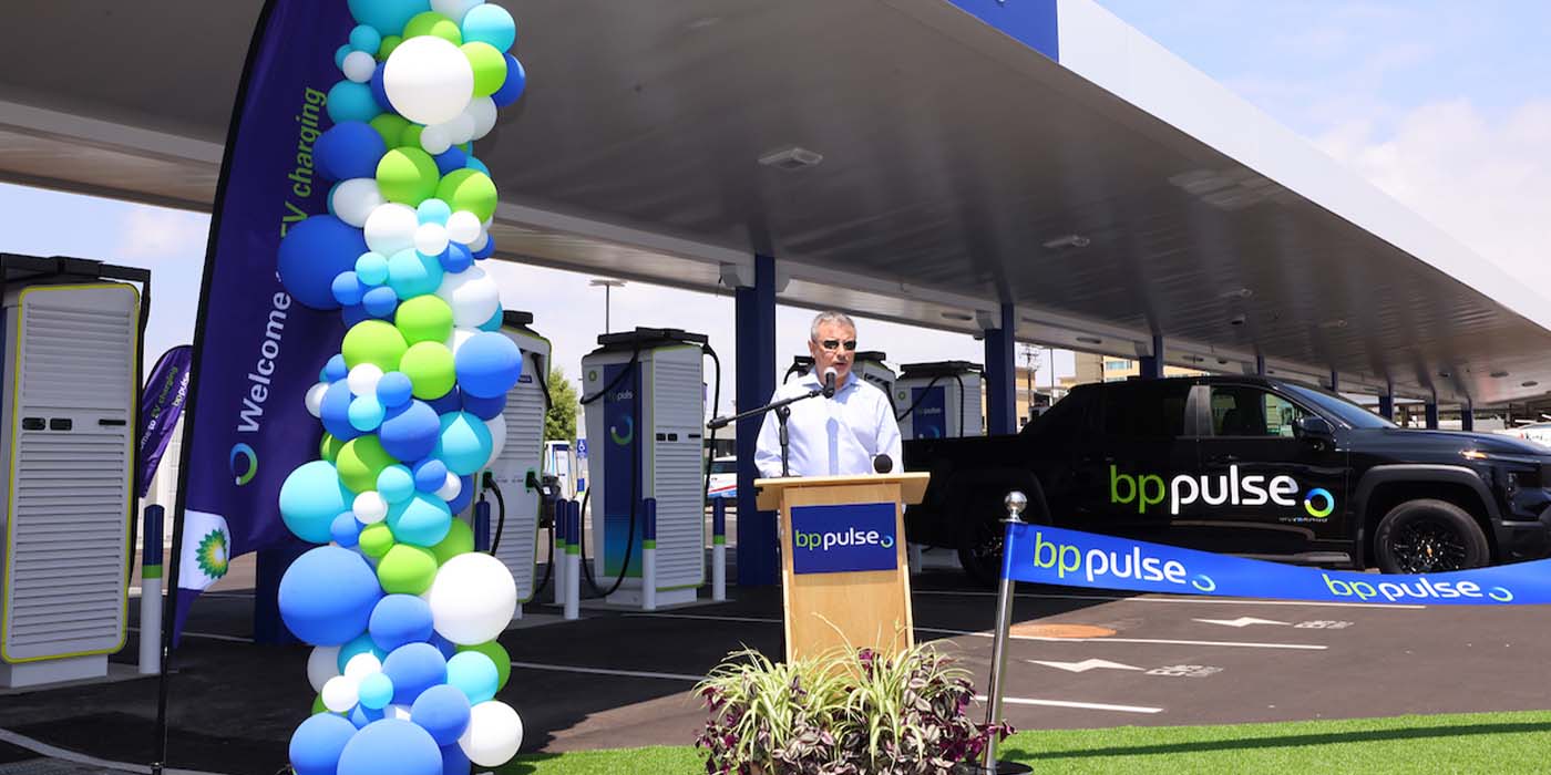 bp pulse opens EV charging hub near LAX, it's largest in the US
