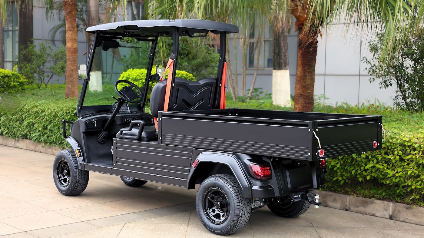 Golf cart pickup truck? Waev launches cool new LSV utility line