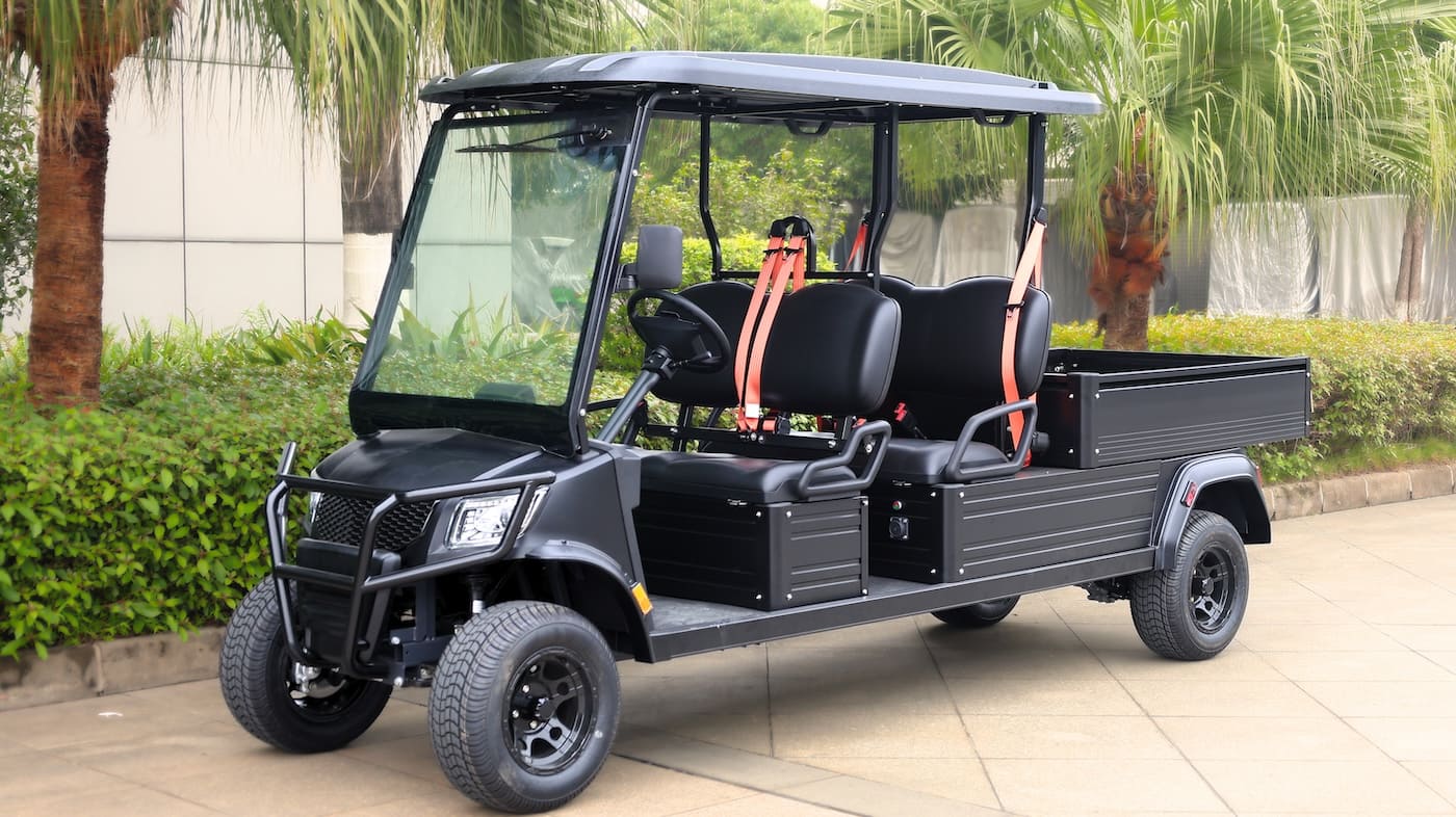 Golf cart pickup truck? Waev launches cool new LSV utility line