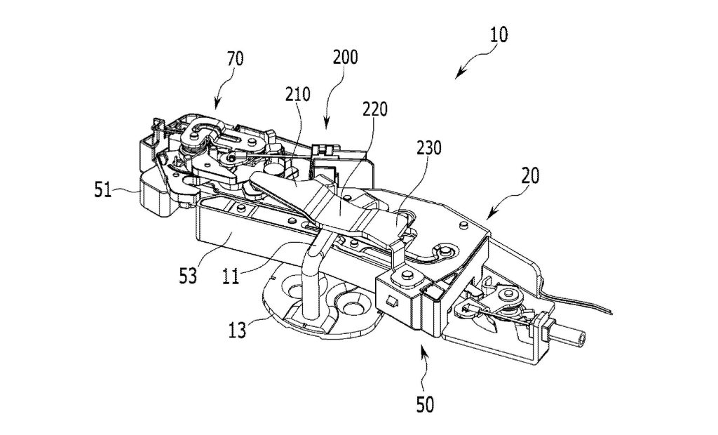 Genesis GV90 coach door system revealed in new patent