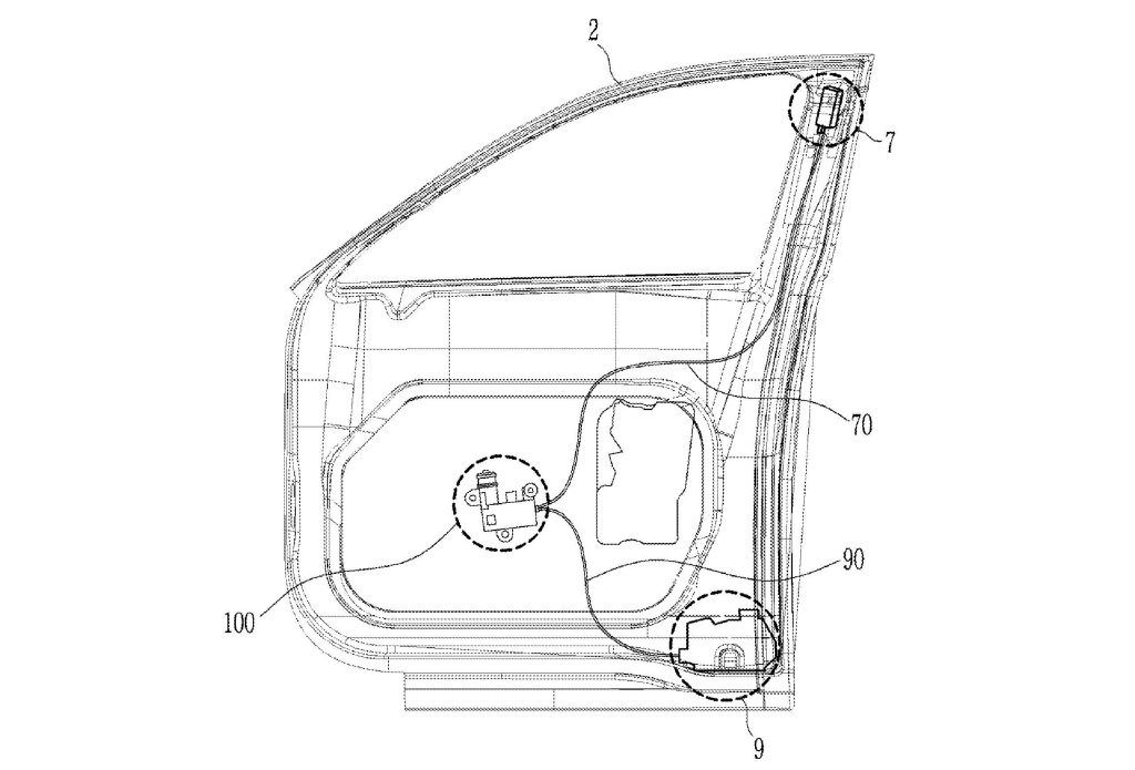 Genesis GV90 coach door system revealed in new patent