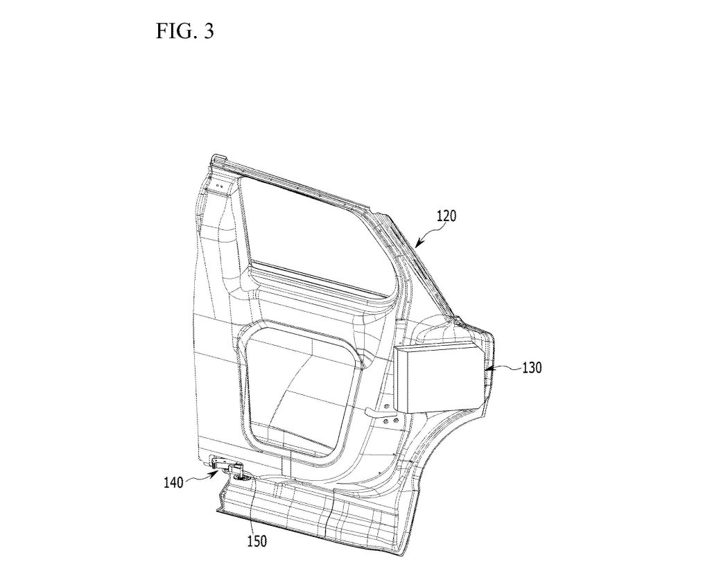 Genesis GV90 coach door system revealed in new patent