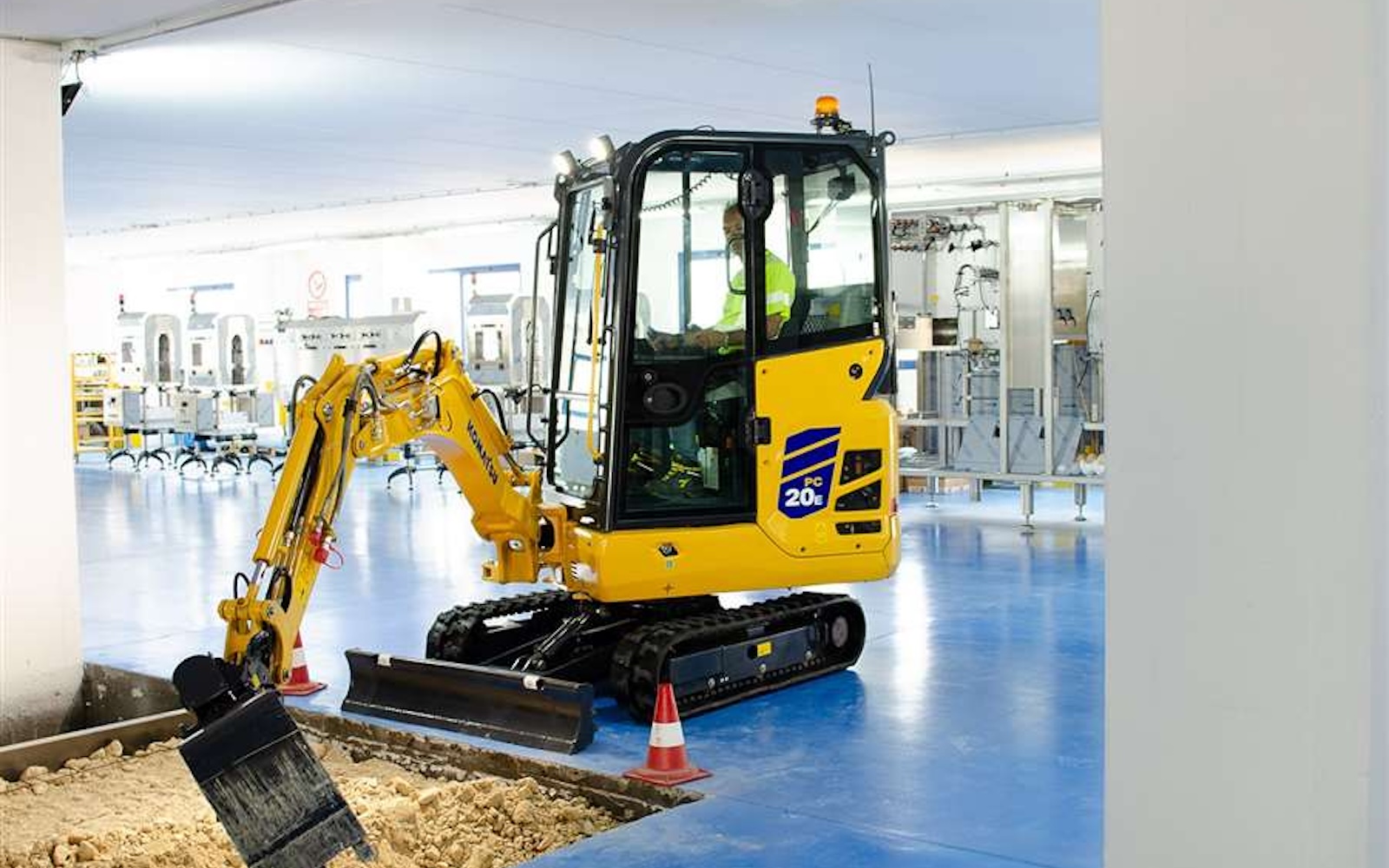 E-quipment highlight: Komatsu PC20E-6 electric mini excavator