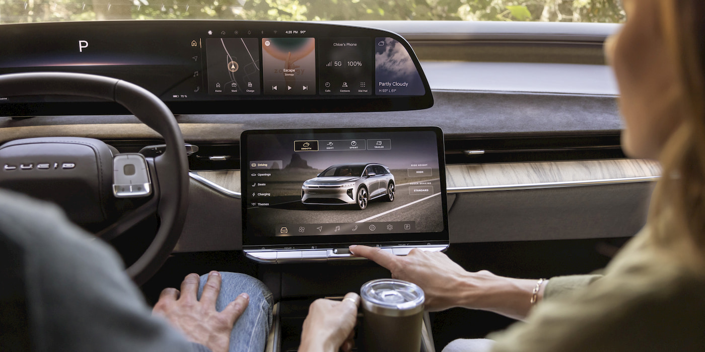 Lucid launches Gravity update to make towing a breeze and more