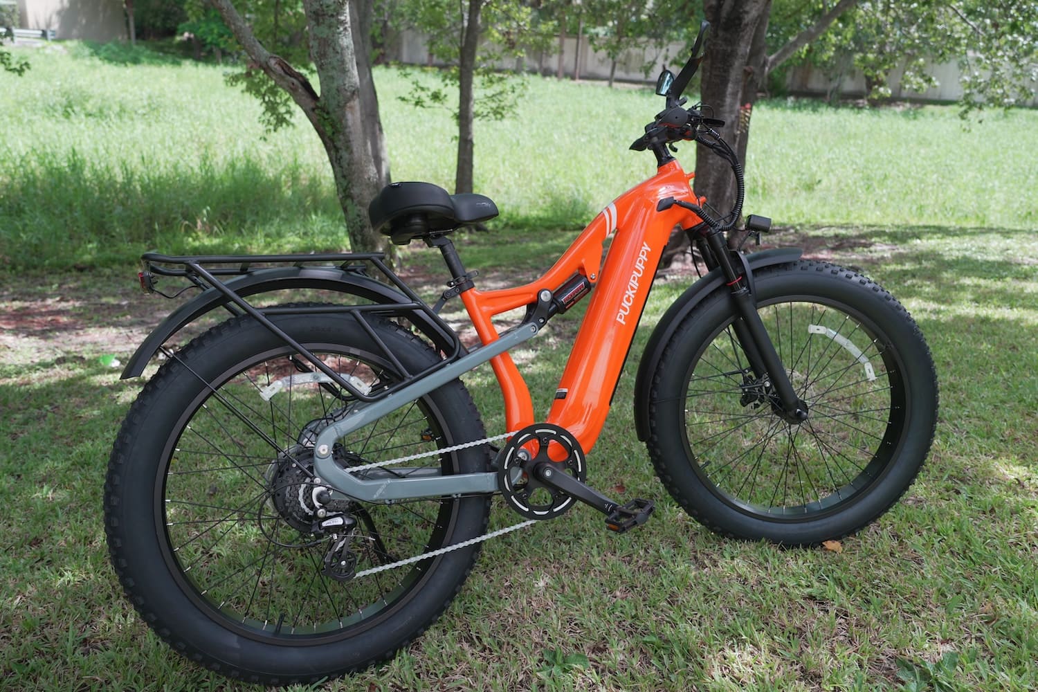 Puckipuppy Labrador Pro is a full-suspension E-bike for everyone