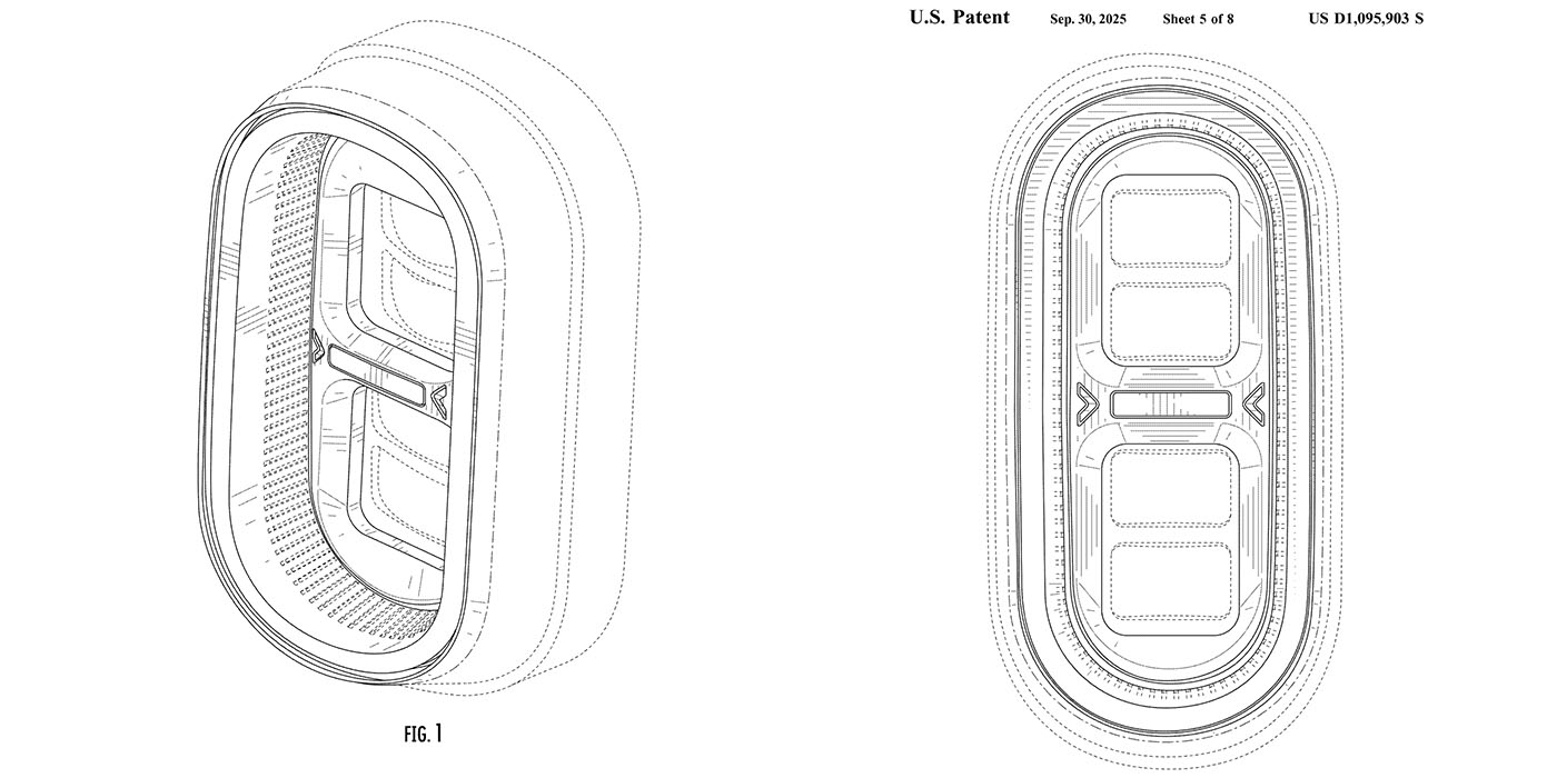 Rivian patents detail headlamp, energy storage system with V2X