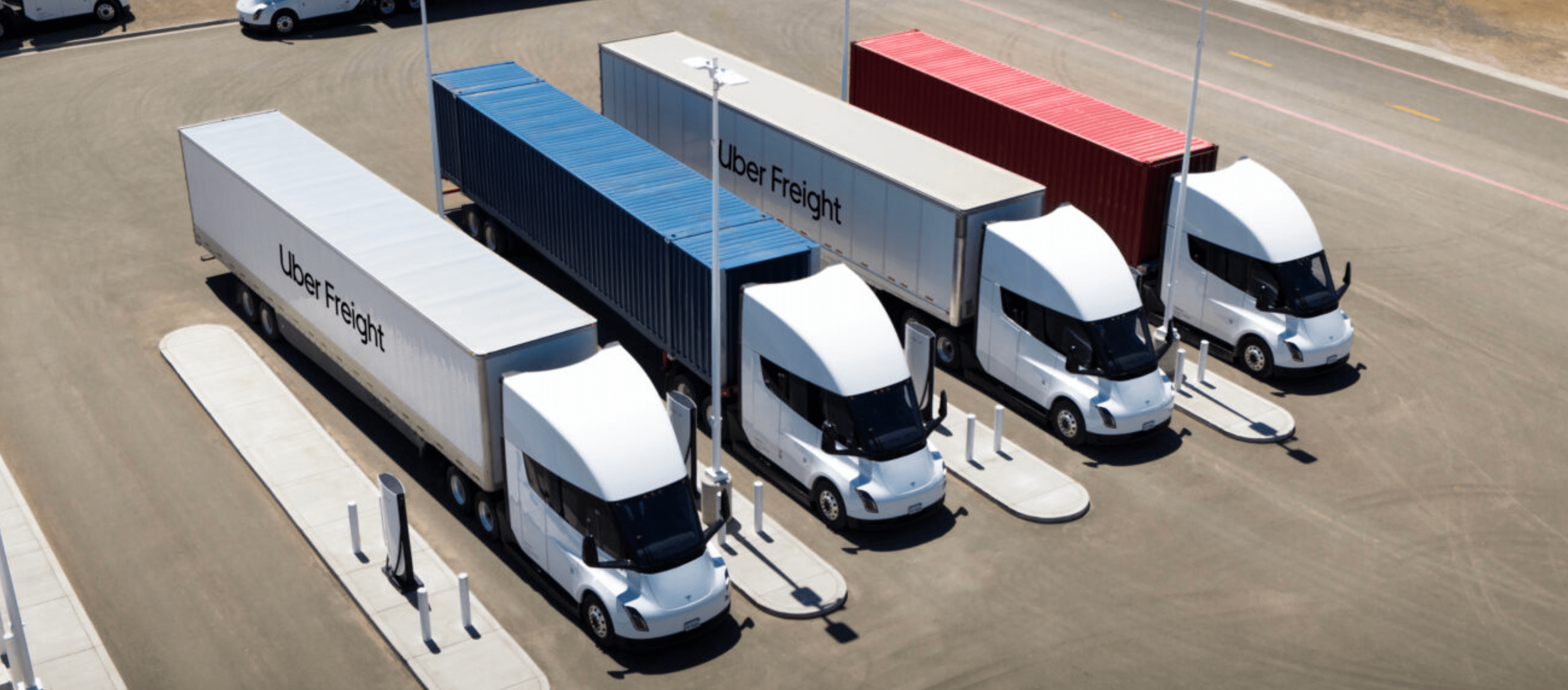 Tesla partners with Uber Freight to offer Tesla Semi electric trucks at ...