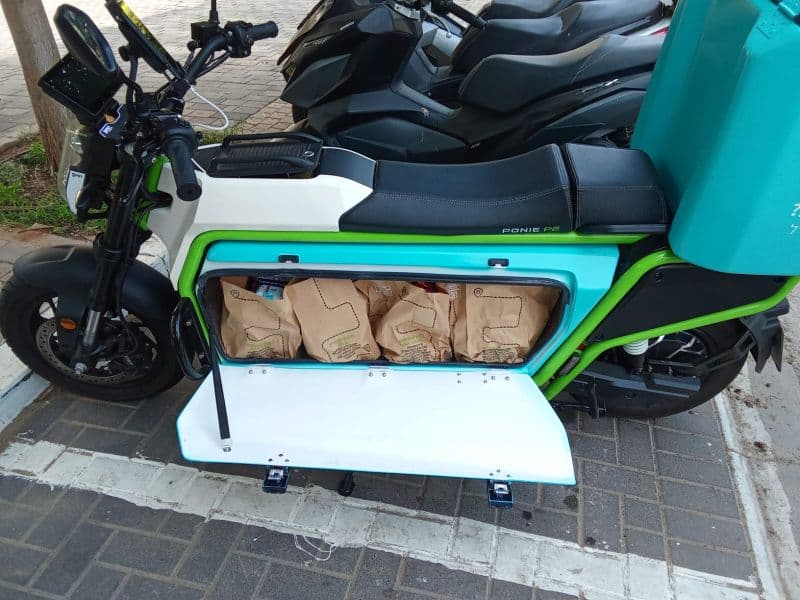 Cargo e-motorcycle Ponie P2 successfully finishes real world trials