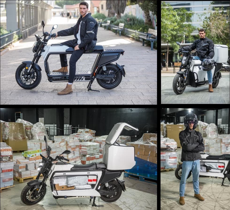 Cargo e-motorcycle Ponie P2 successfully finishes real world trials