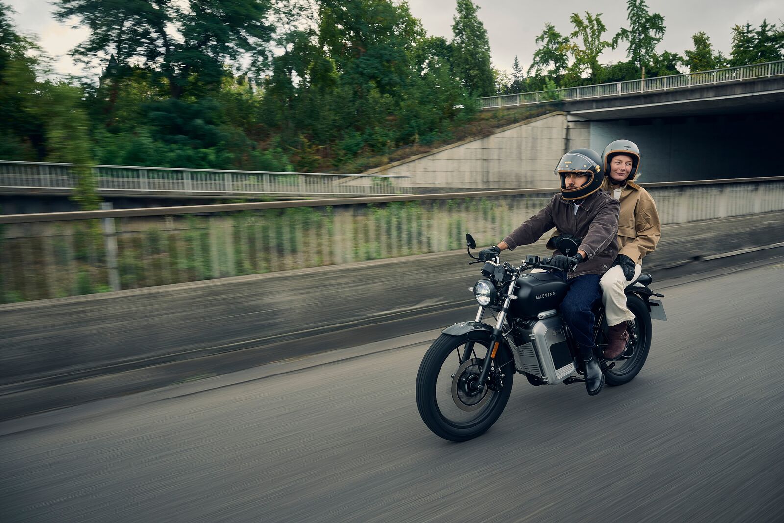 Maeving launches retro electric motorcycle for two riders in the US