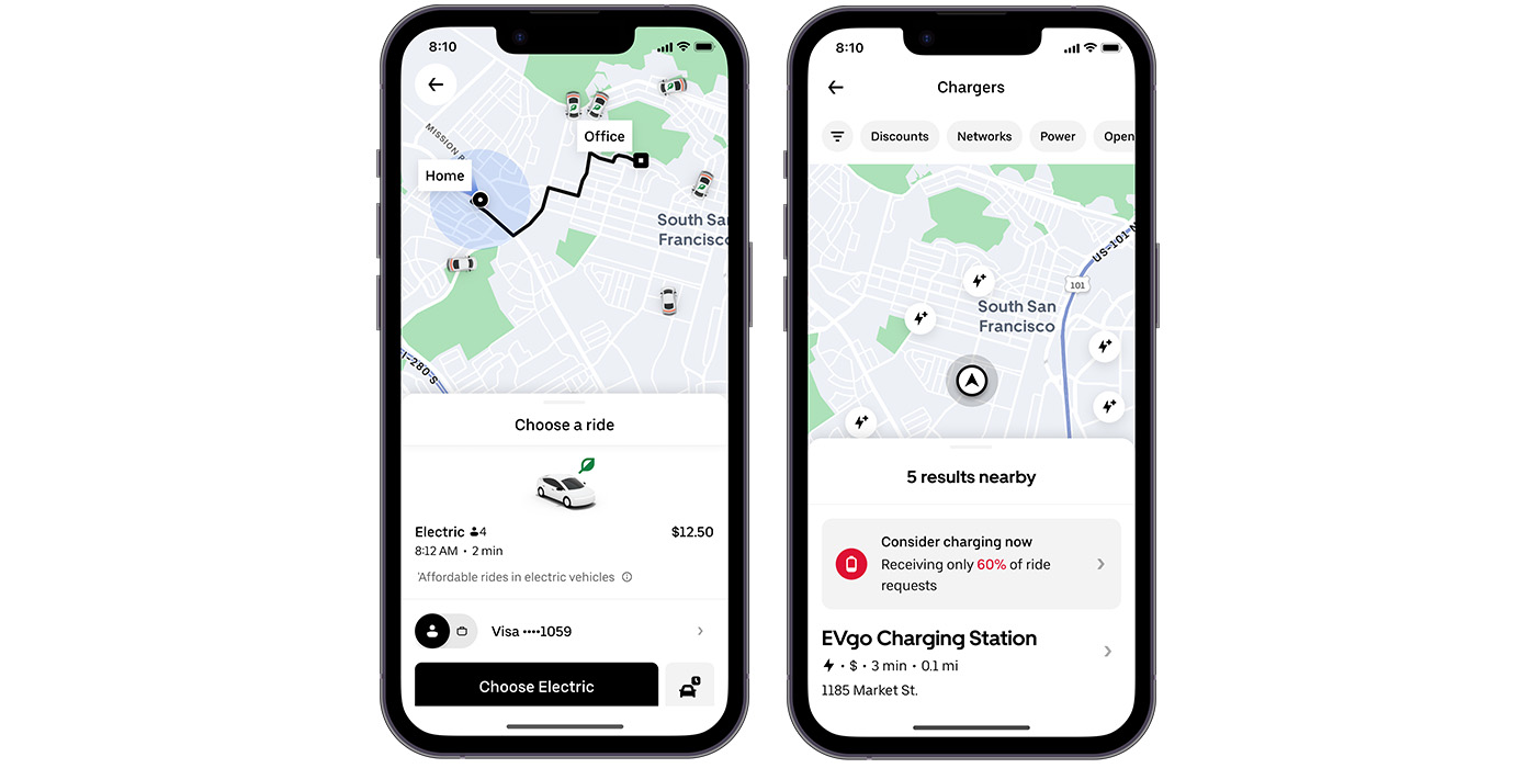 'Uber Green' shifts to 'Uber Electric,' and is offering a $4k EV grant