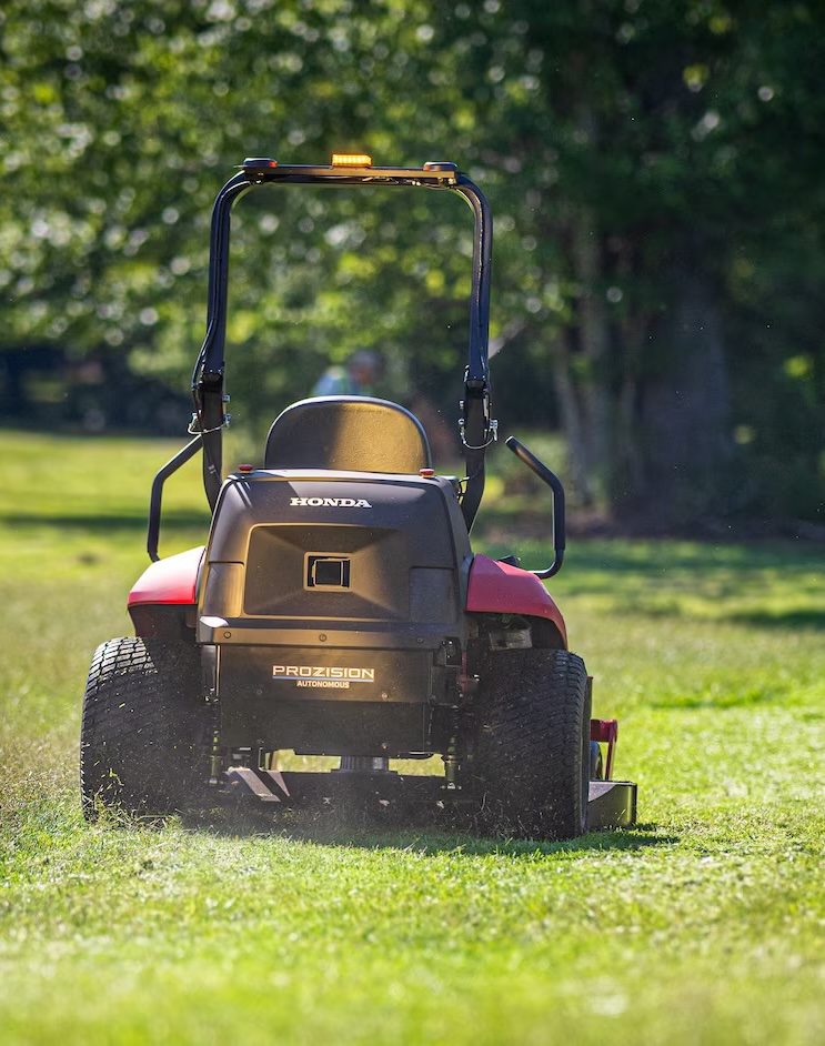 Self-driving leap: ProZision autonomous riding mower from Honda
