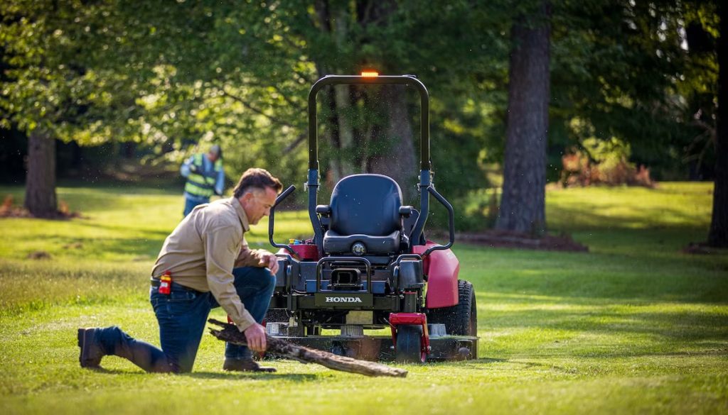 Self-driving leap: ProZision autonomous riding mower from Honda