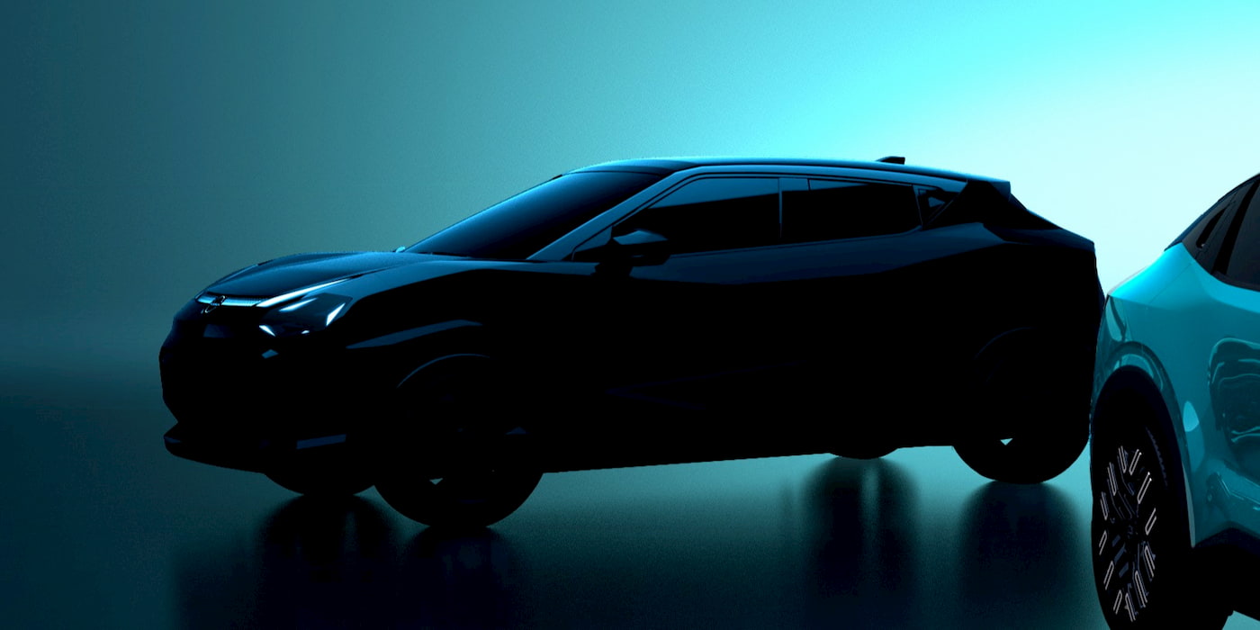 The Nissan Juke EV spotted for the first time with a familiar look