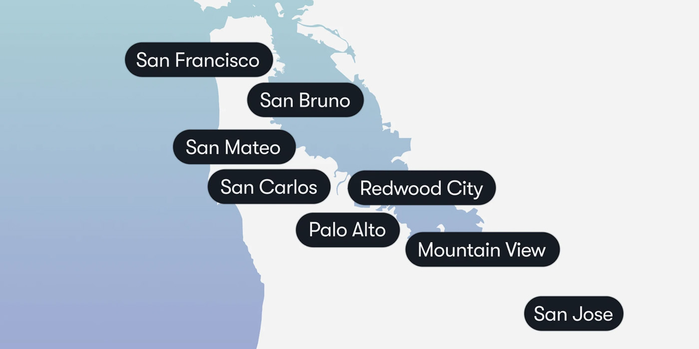 Waymo expands service map and adds freeway rides in three cities