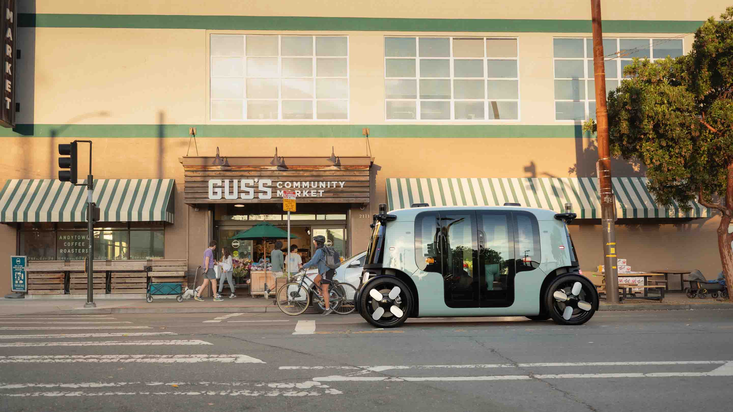 Zoox is now offering public robotaxi rides in San Francisco