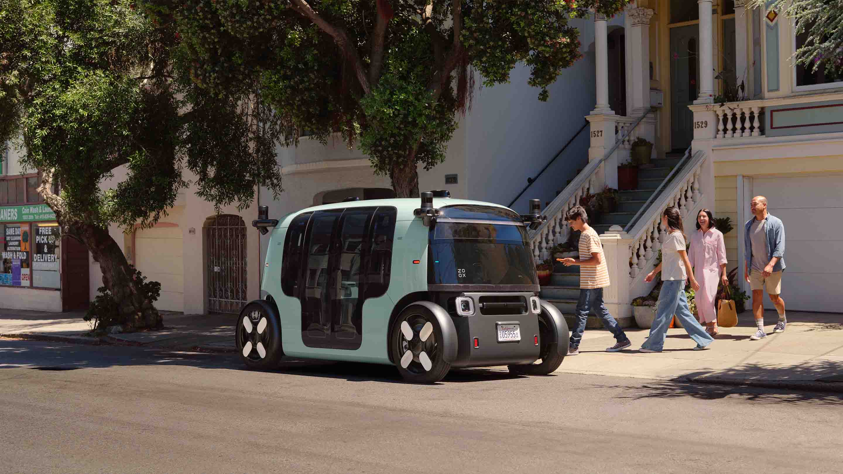 Zoox is now offering public robotaxi rides in San Francisco