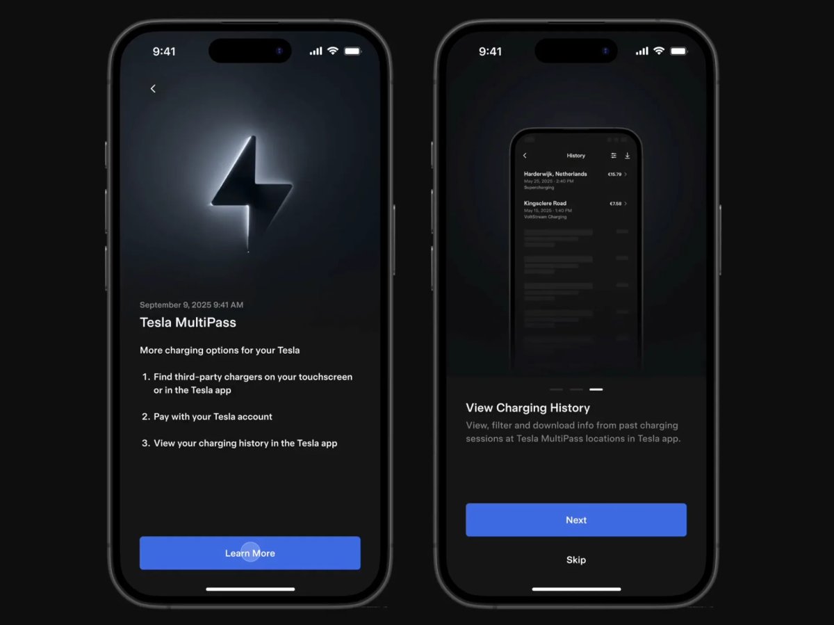 Tesla launches 'Multipass' in more markets for frictionless third-party ...