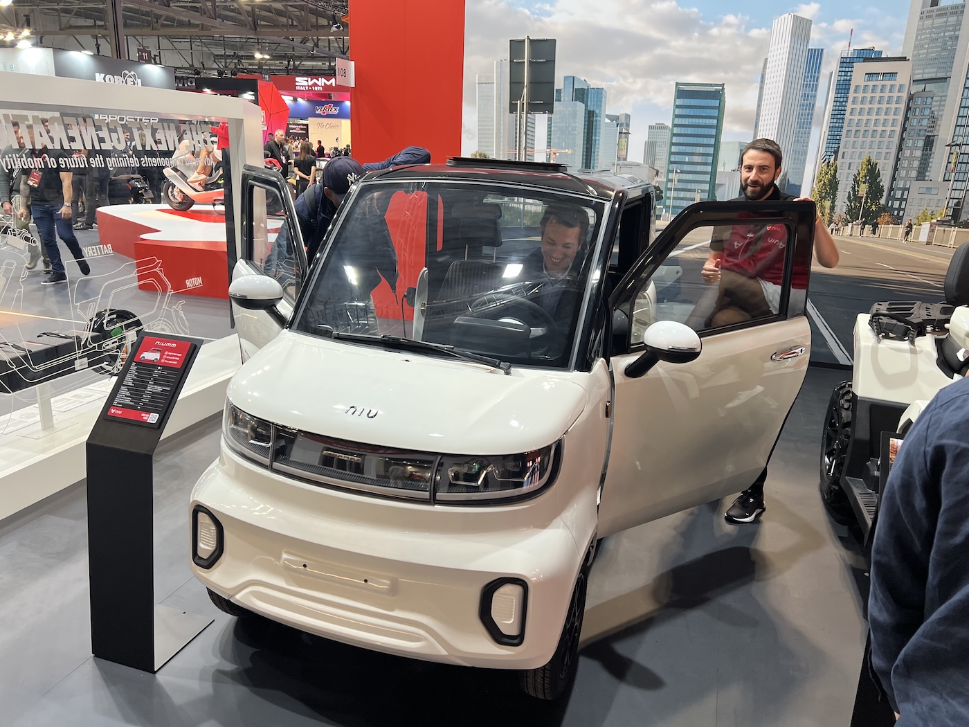 NIU's scooter-sized electric microcar is actually coming soon