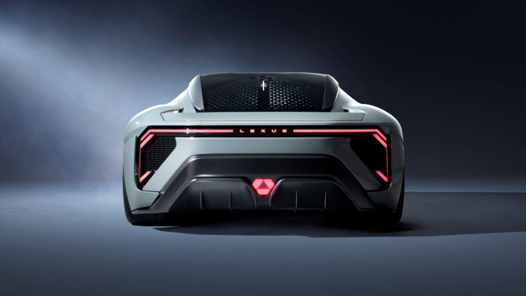 The Lexus LFA is back, and this time it's 100% electric