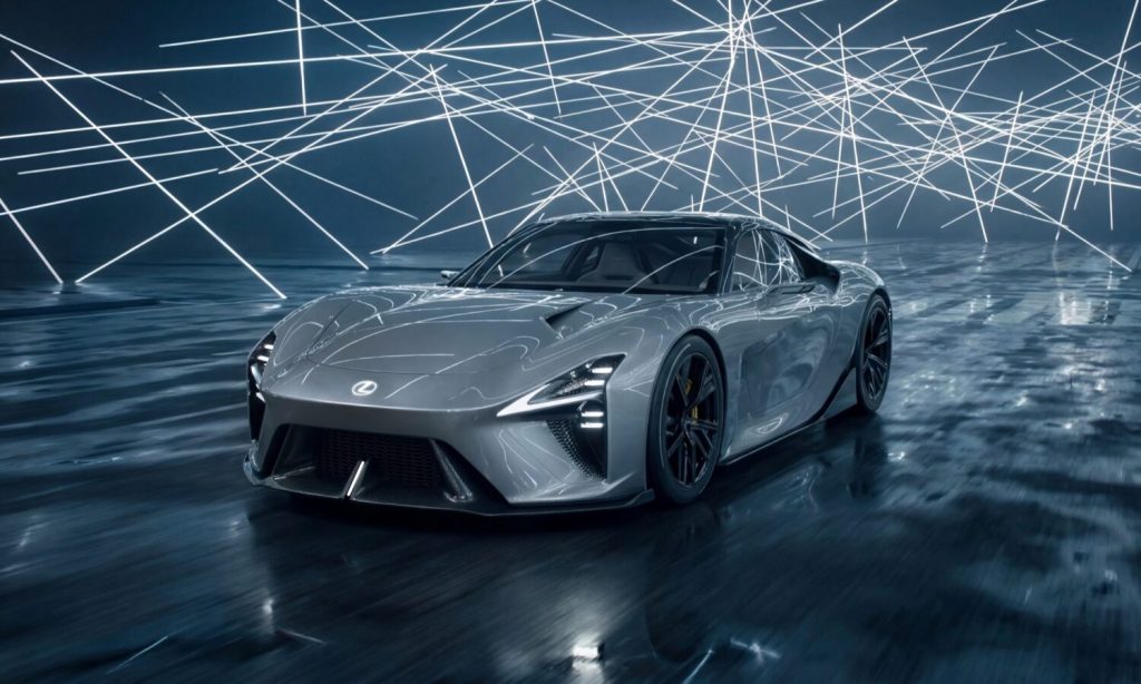The Lexus LFA is back, and this time it's 100% electric