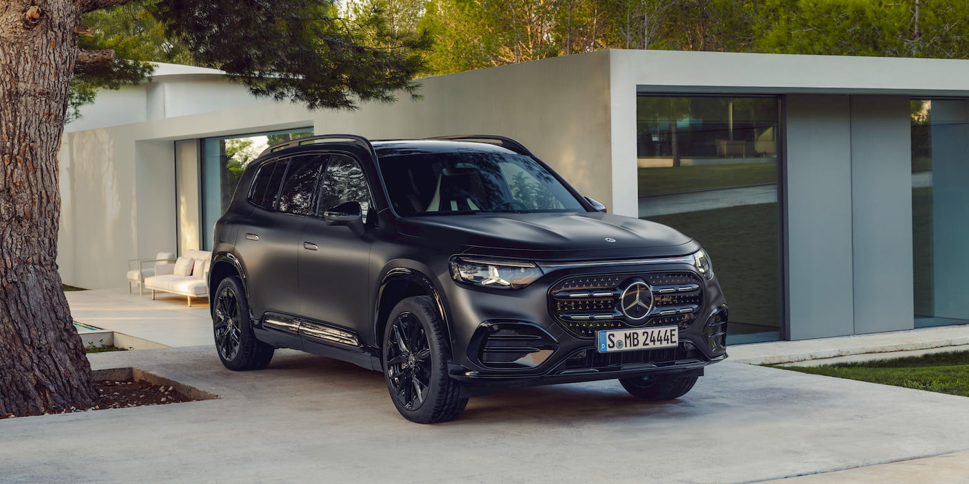 The new Mercedes GLB is a 3-row luxury electric SUV [images]