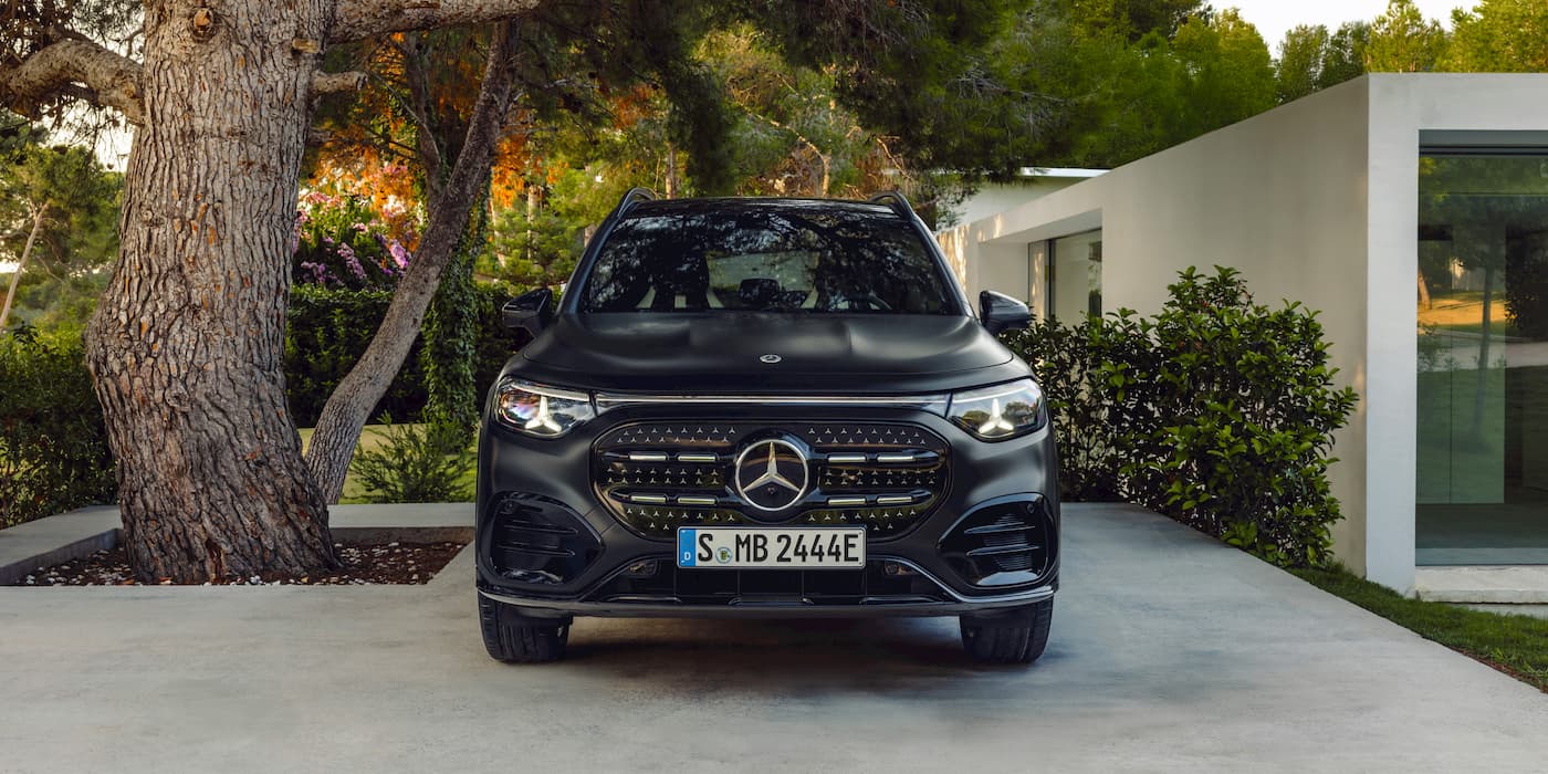 The new Mercedes GLB is a 3-row luxury electric SUV [images]