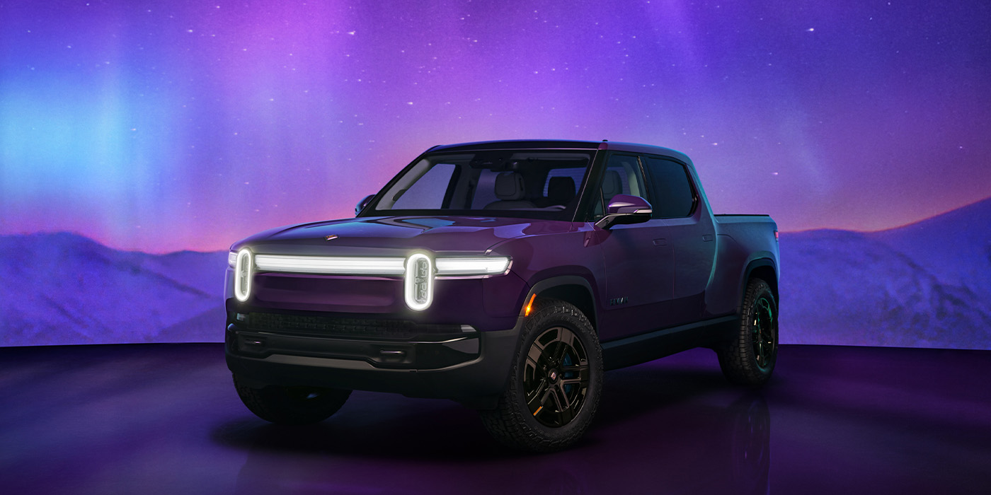 Rivian confirms new purple exterior color called 'Borealis' and is ...