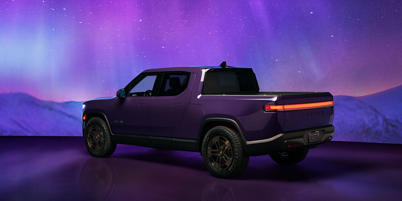 Rivian confirms new purple exterior color called 'Borealis' and is ...