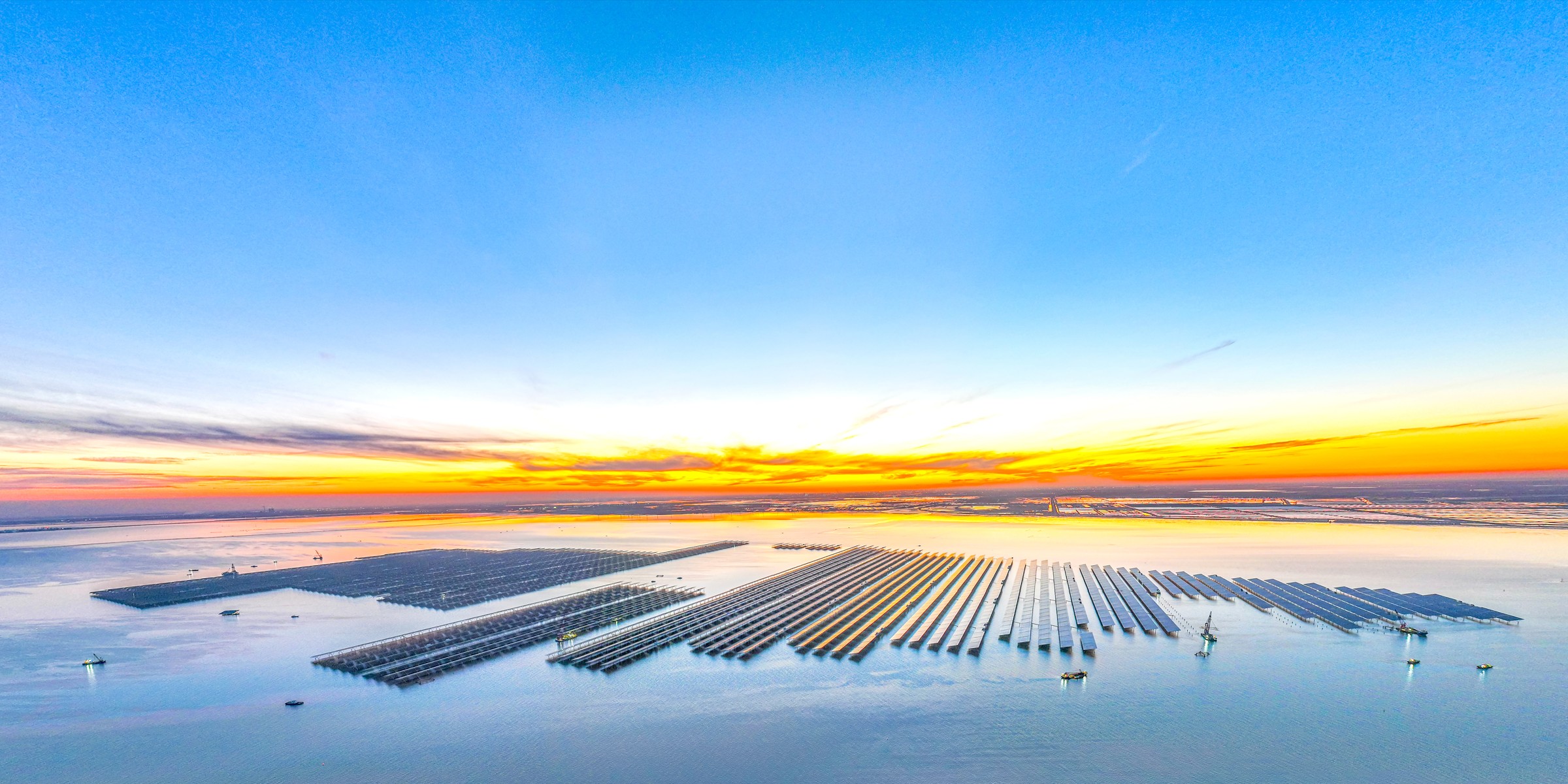 China brings the world’s first 1-GW offshore solar farm online | Electrek
