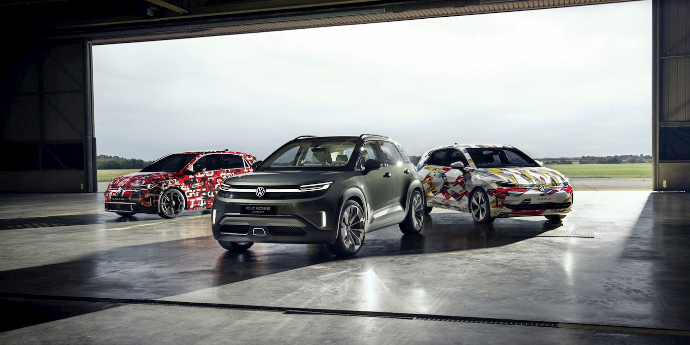Volkswagen boss declares end of small gas cars, urges future is EV