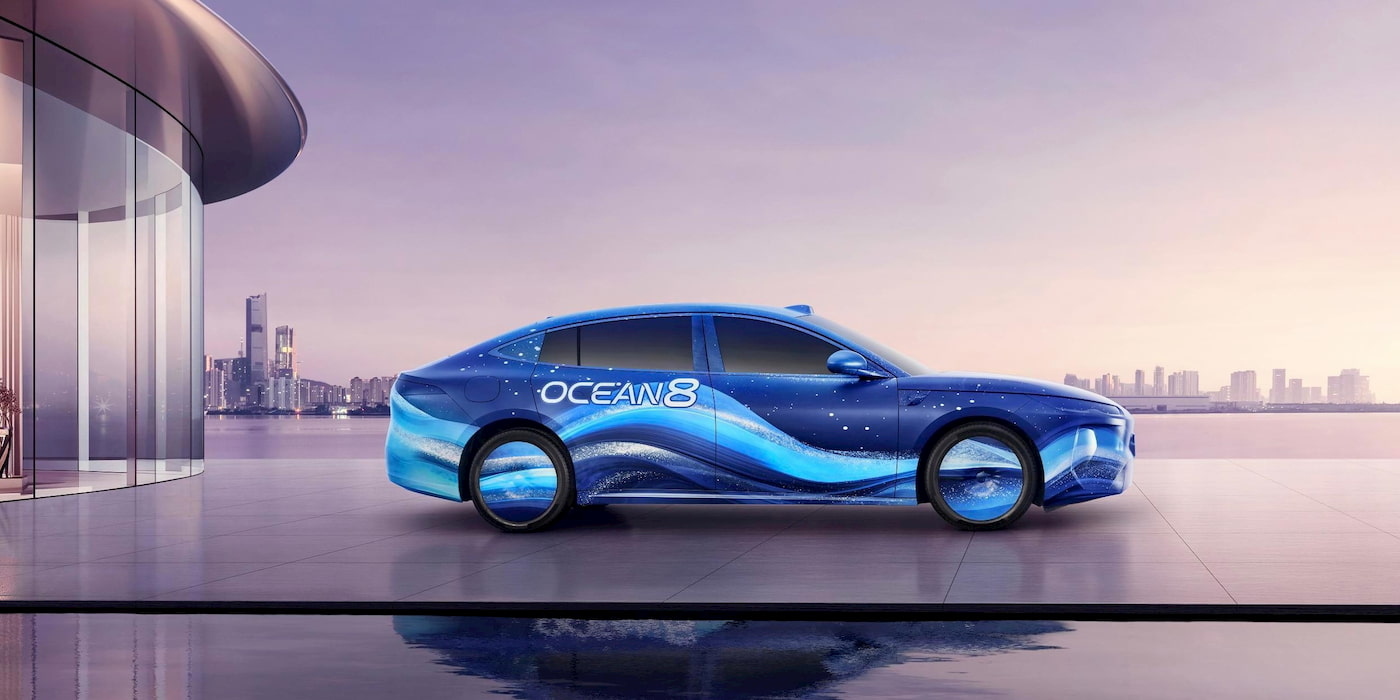 BYD's new flagship EV spotted in public for the first time