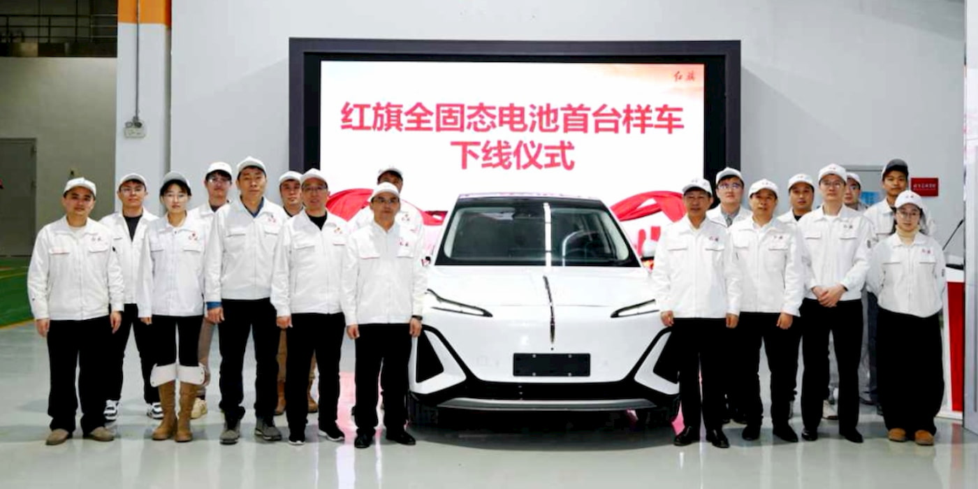 China's oldest carmaker begins testing solid-state EV batteries