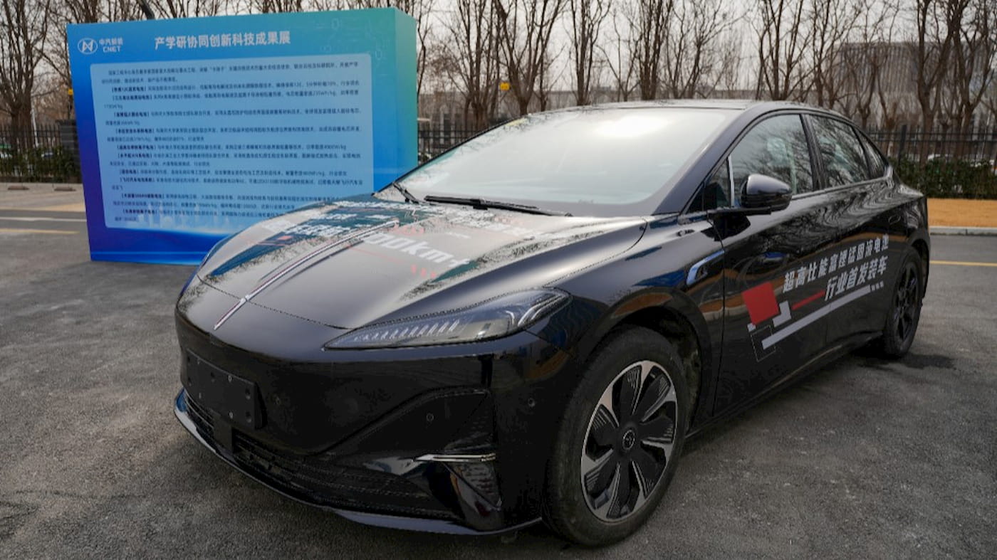 A solid-state EV battery standard will be released in China in 2026