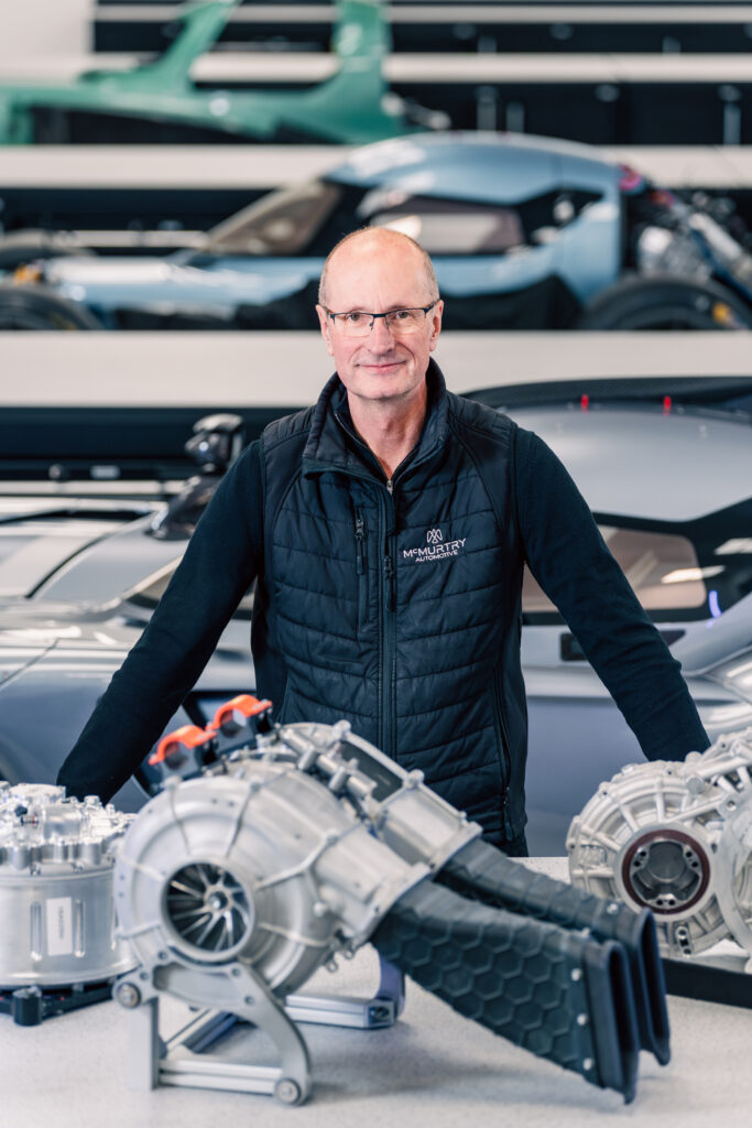 McMurtry begins off production of $1.36 million electric fan car