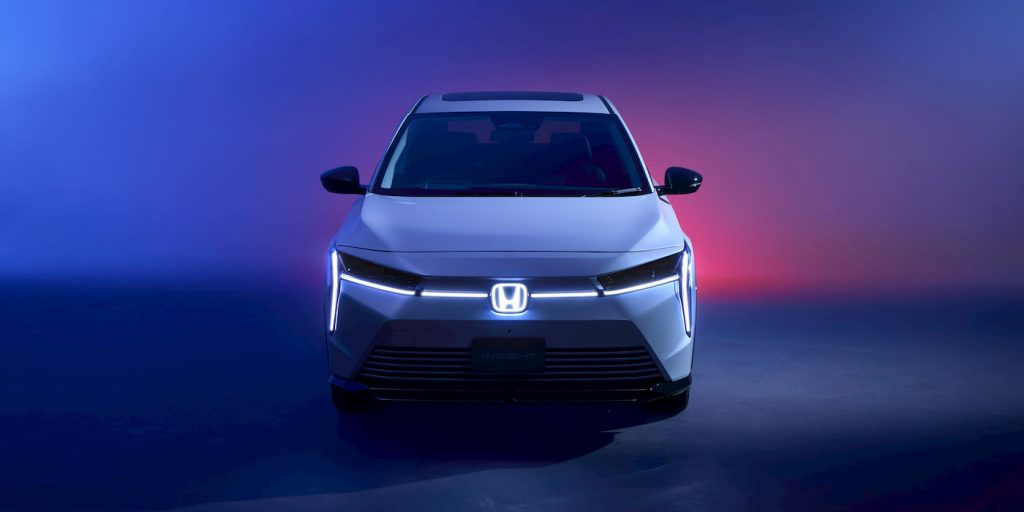 Honda brings the Insight back as an EV with a sleek crossover style