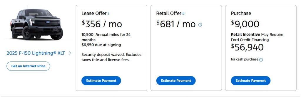 Ford is heavily discounting EVs and offering free chargers
