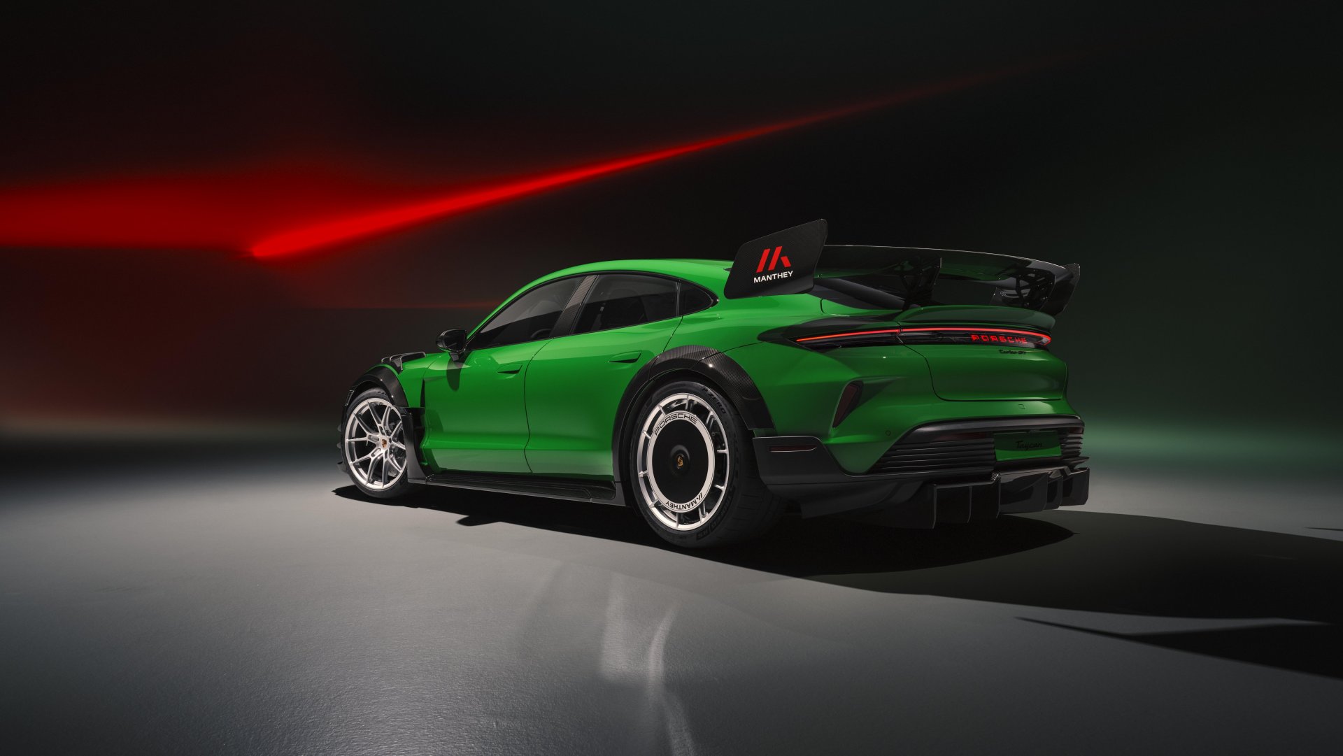 Porsche Taycan Turbo GT with Manthey Kit sets 6:55 Nürburgring EV ...