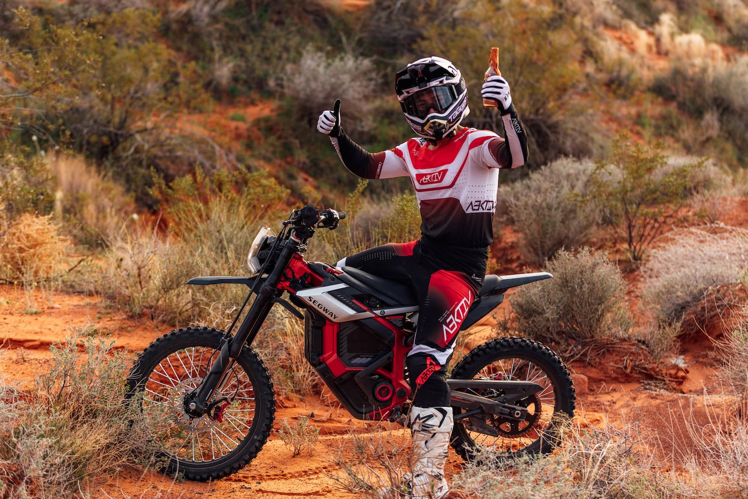 Segway launches 60 MPH electric dirt bike – and it’s basically a full e ...